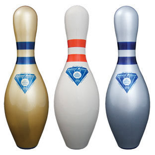 Bowling Pins | White, red, gold & silver Tenpin bowling Pins